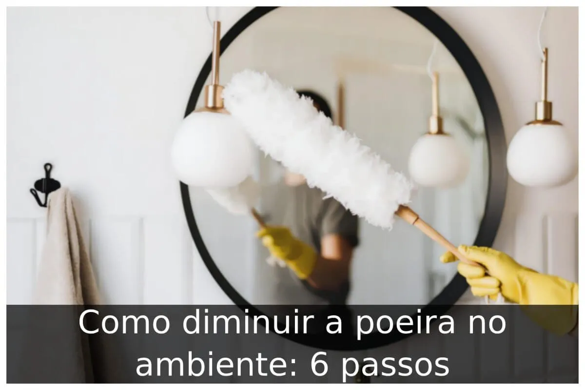 Como diminuir a poeira no ambiente: 6 passos - Portal Útil