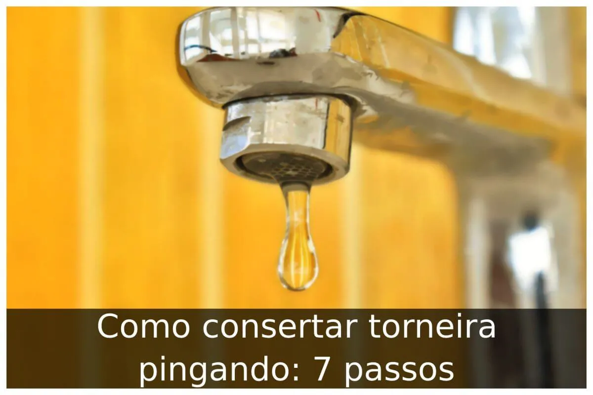 Como consertar torneira pingando: 7 passos - Portal Útil